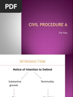 Drafting a Plea in South Africa | PDF | Pleading | Plea