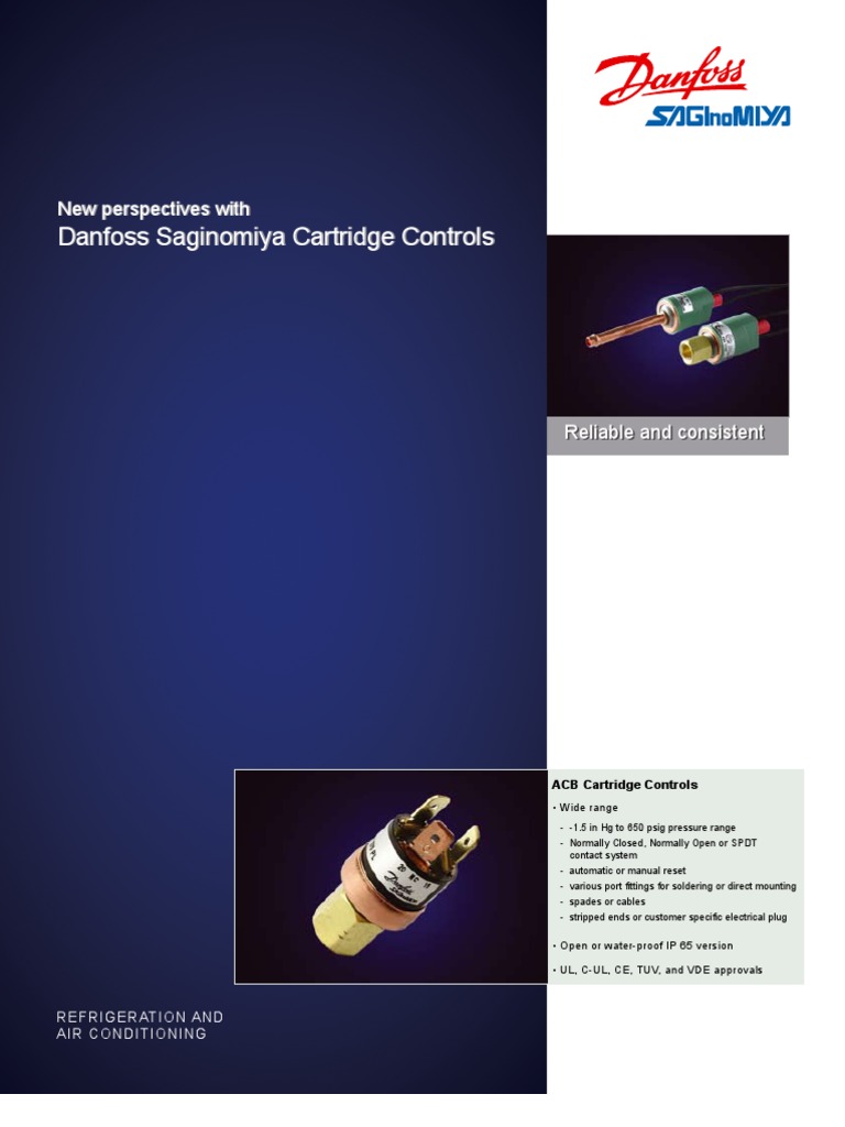 Catalogo Danfoss | PDF | Switch | Mechanical Engineering
