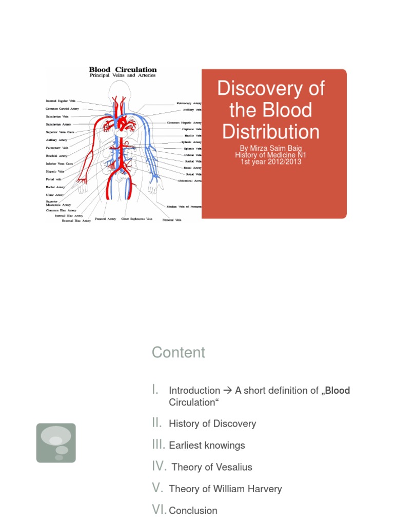 Discovery of The Blood Circulation | PDF | Vein | Circulatory System