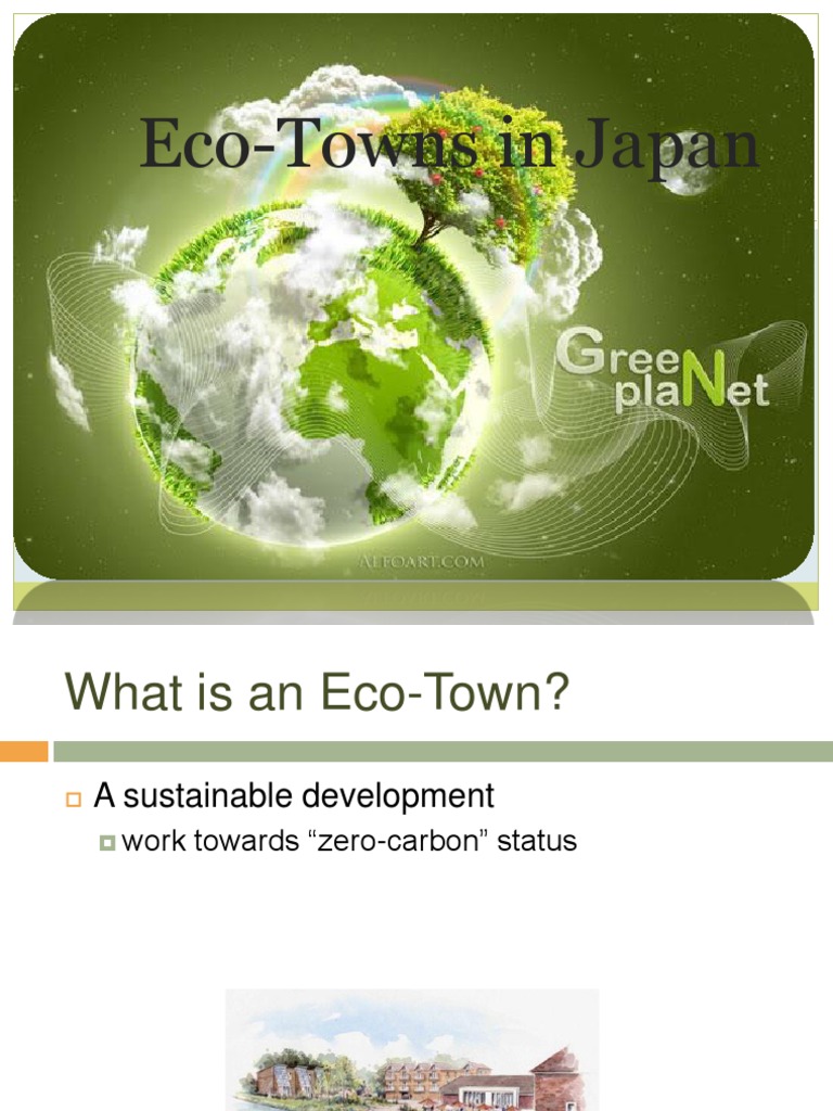 Eco-Towns in Japan | PDF | Recycling | Sustainable City