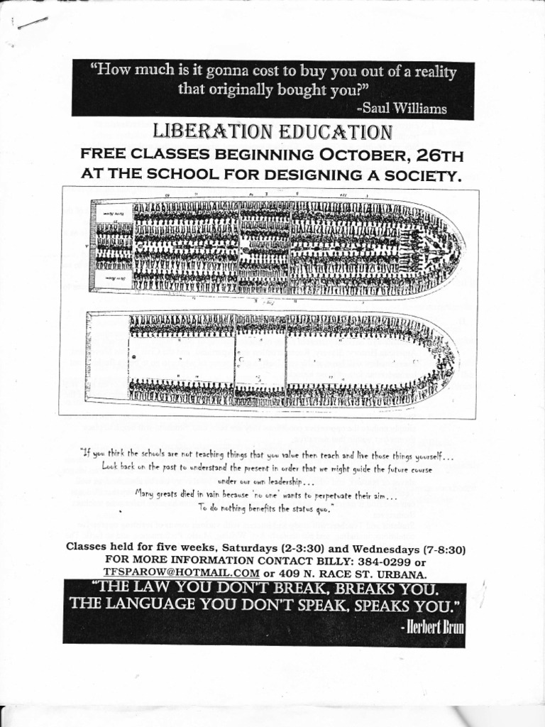 Liberation Education | PDF | Abolitionism In The United States | Slavery