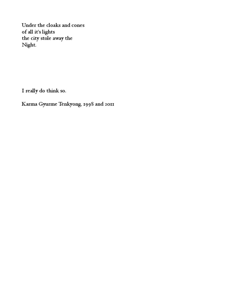 Just One Poem | PDF