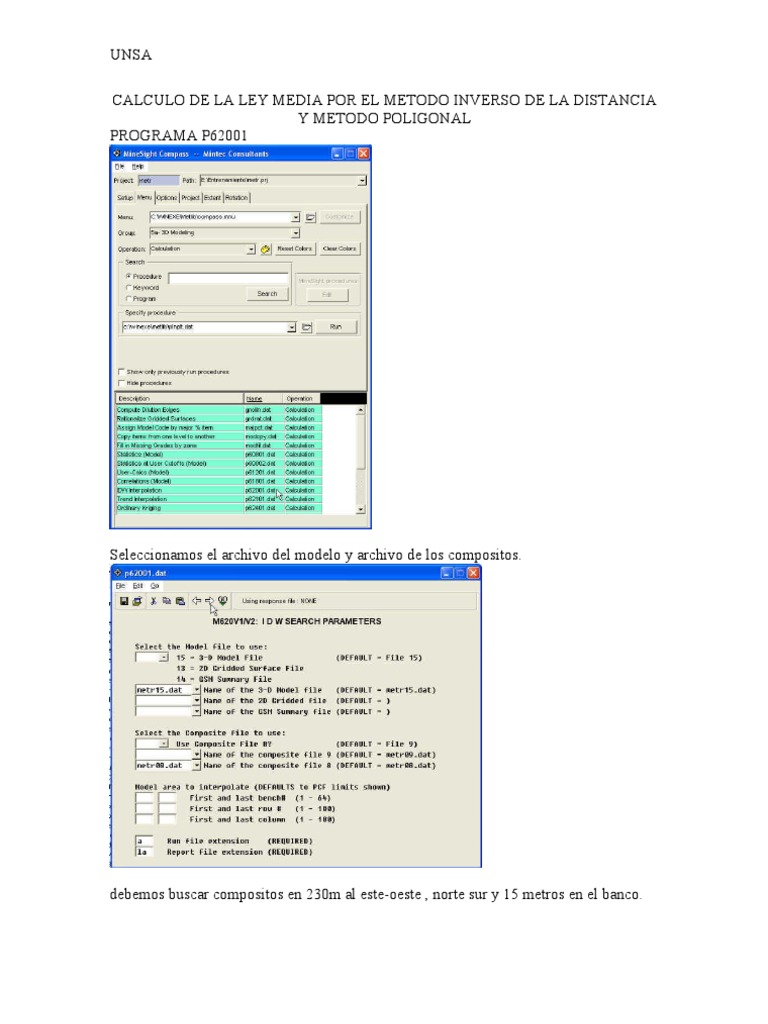 Manual de Minesight Parte 7
