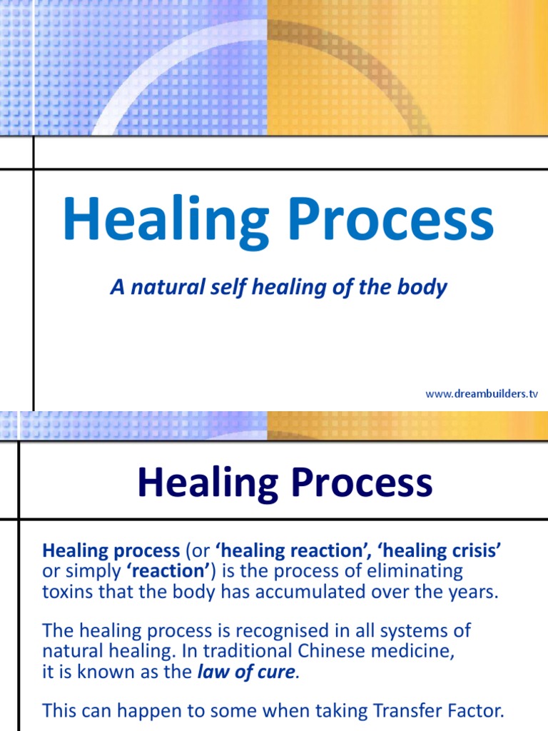 Healing Process: A Natural Self Healing of The Body | PDF | Healing | Toxin