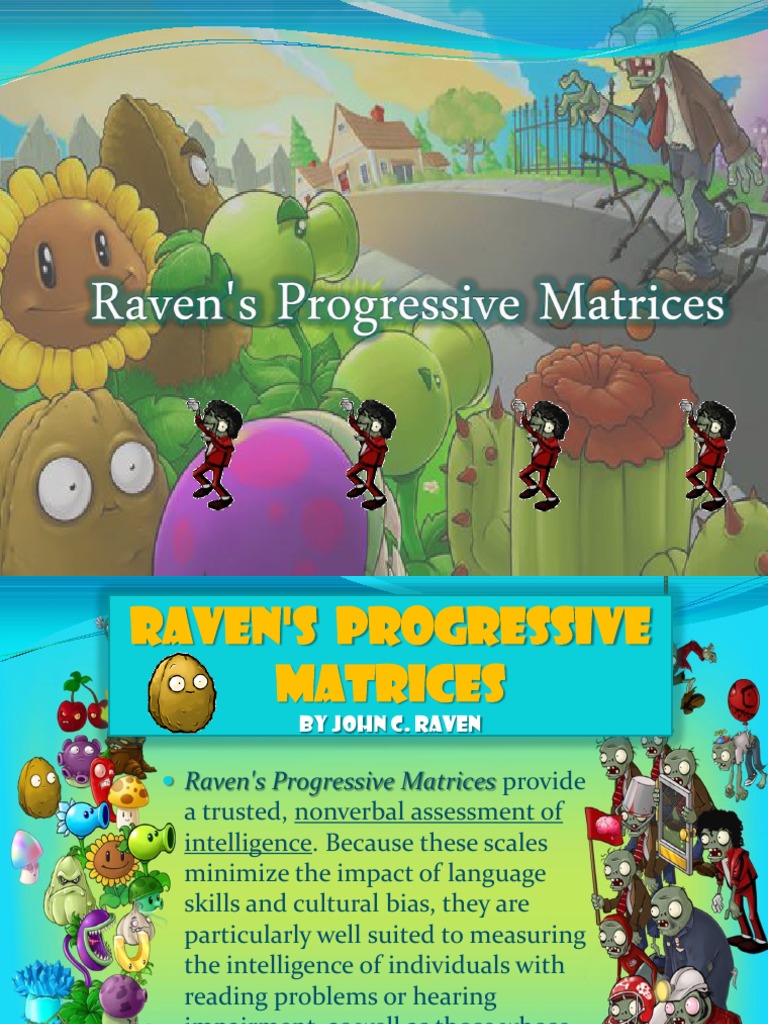 Raven's Progressive Matrices Overview | PDF | Mental Processes ...
