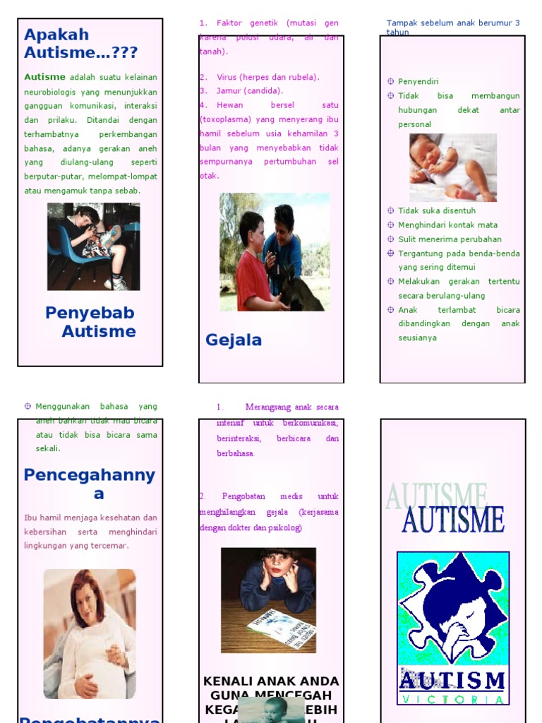 Leaflet Autisme | PDF