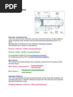 Press and Shrink Fit Calculations | PDF
