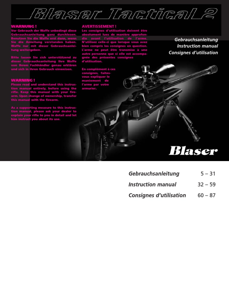 Blaser Tactical 2 Sniper Rifle | PDF
