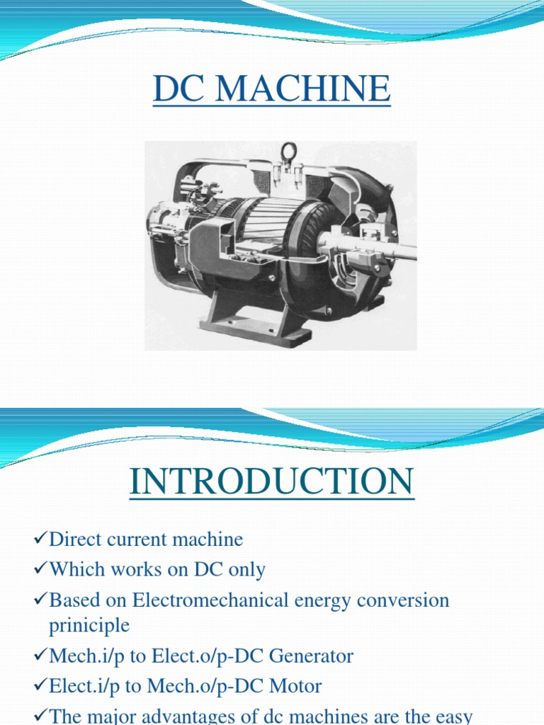 DC Machine | PDF | Electricity | Physical Quantities