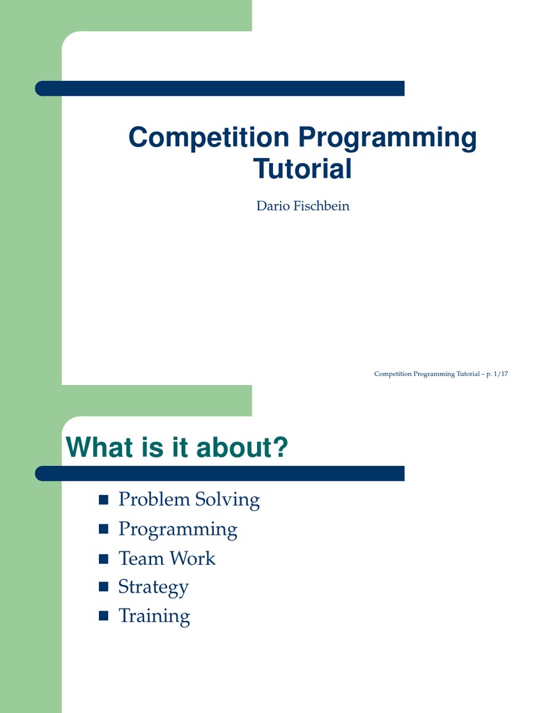 Algorithm Tutorials Pdf Algorithms Dynamic Programming