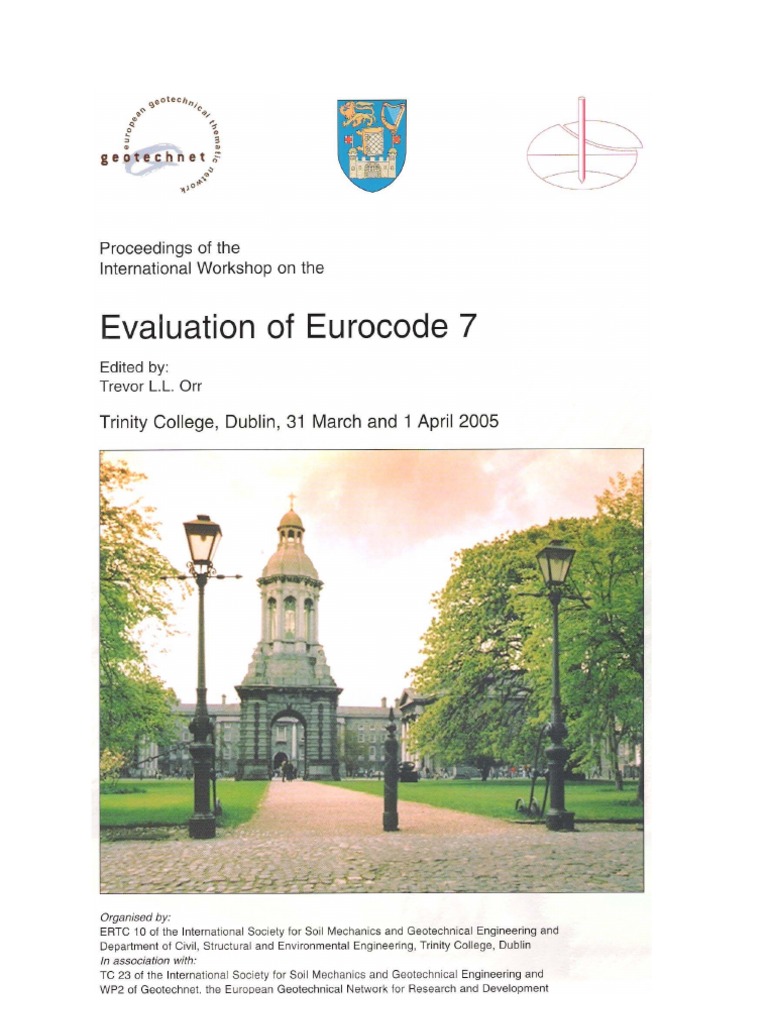 Evaluation of Eurocode 7: Geotechnical Design | PDF | Génie ...