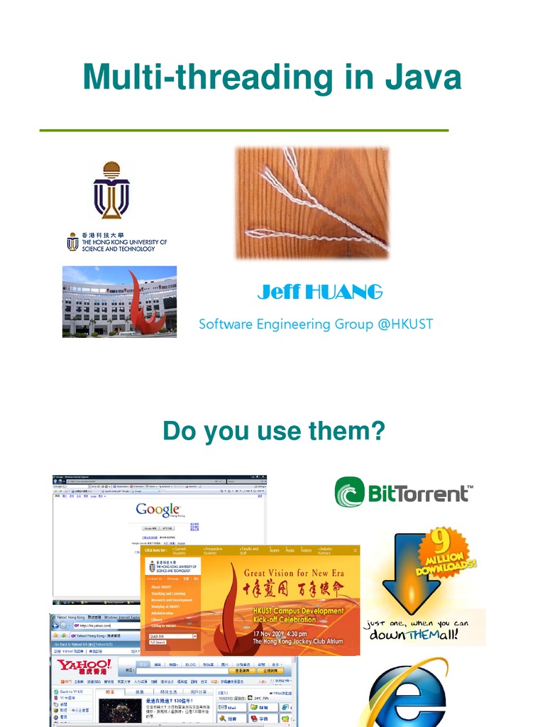 Multi Threading in Java | PDF | Thread (Computing) | Method (Computer Programming)