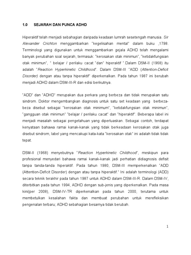 Adhd Full | PDF