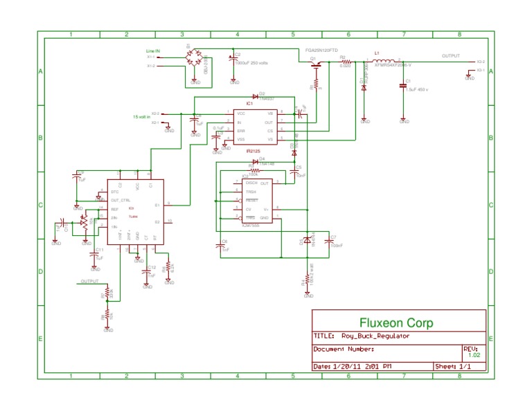 Buck Converter Schematic Overview | PDF | Technology & Engineering
