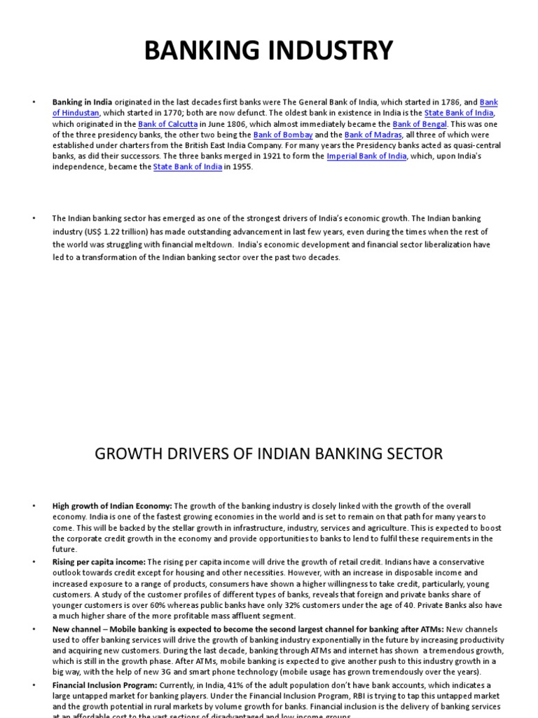 Comparative Study of Top 5 Banks in India | PDF | Financial Inclusion ...