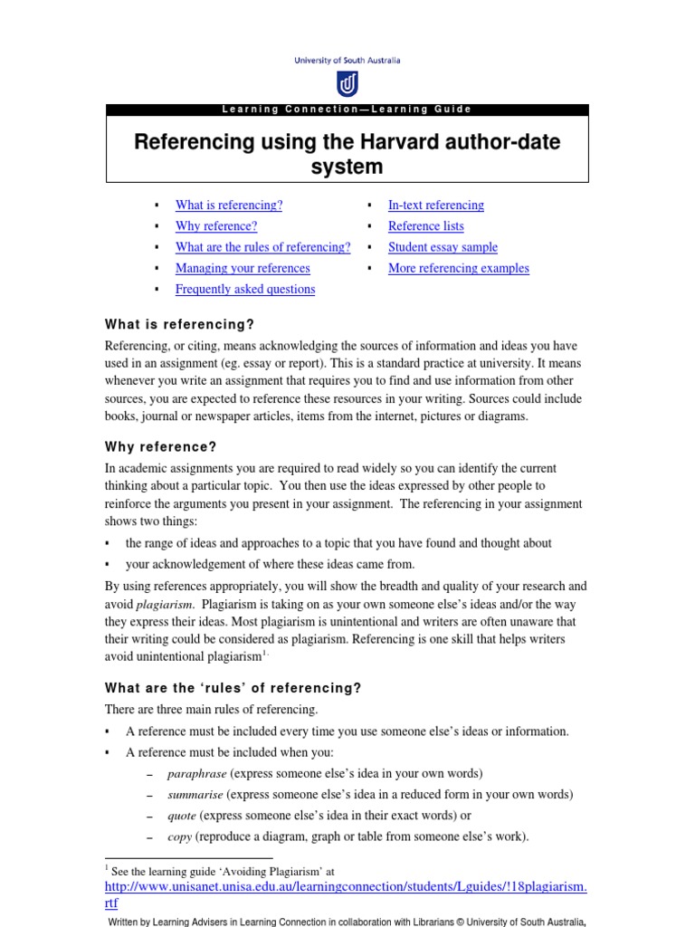 Harvard Referencing | PDF | Qualitative Research | Plagiarism