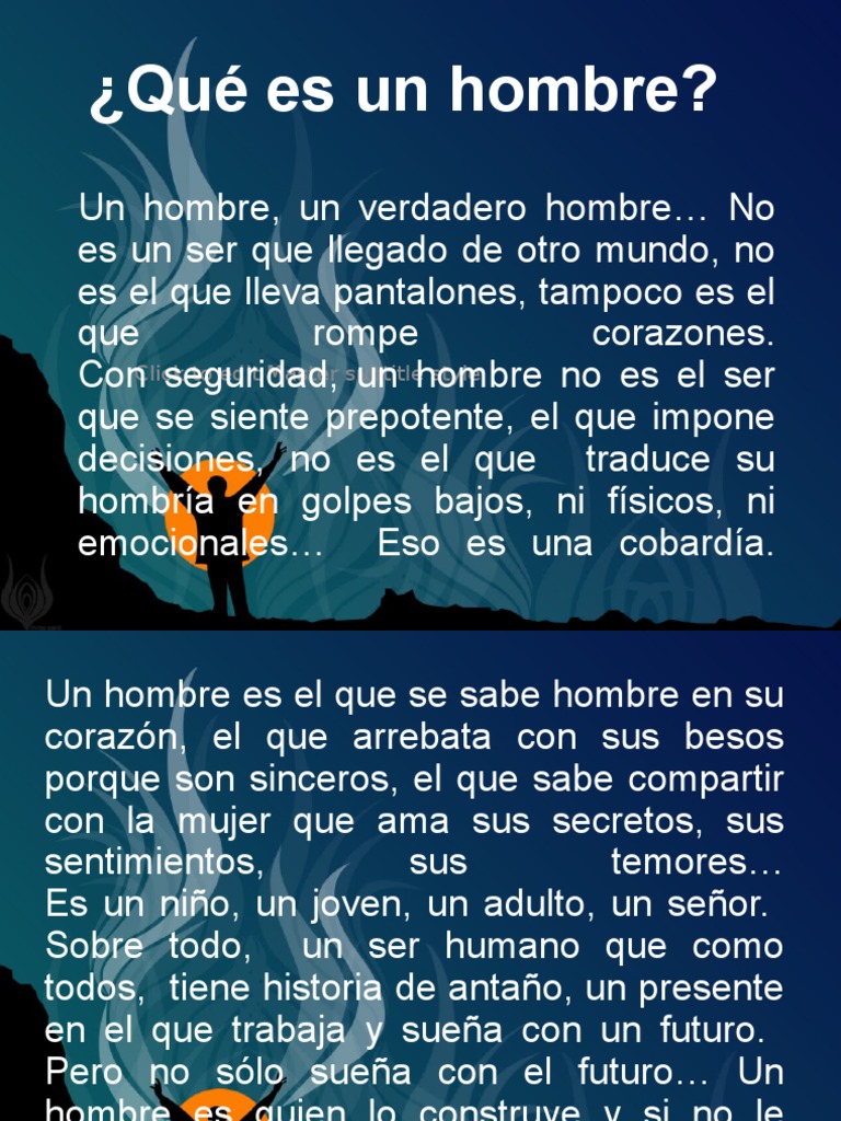 Hombre | PDF | Ocio