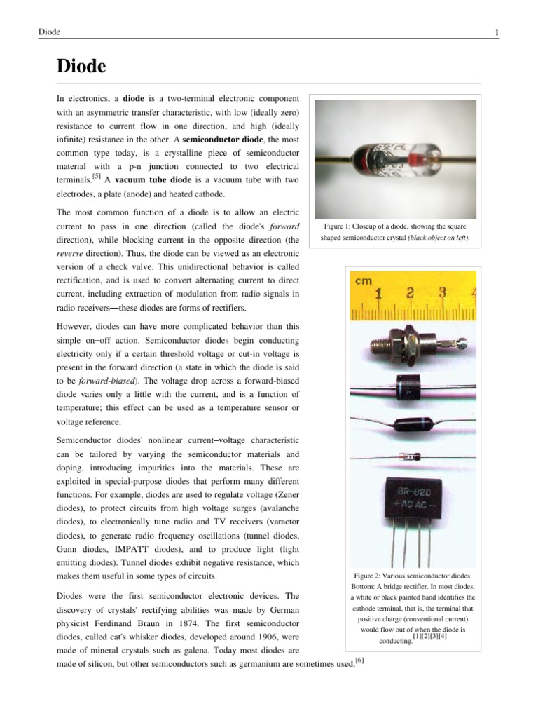 Diode | Diode | P–N Junction