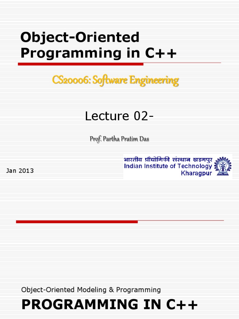 2 Selecture02oopincppt C Constructor Object Oriented Programming 5274