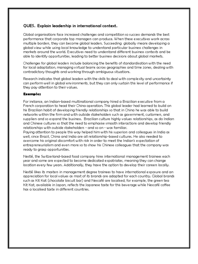 Mib Questions | PDF | Corporate Social Responsibility | Business Ethics