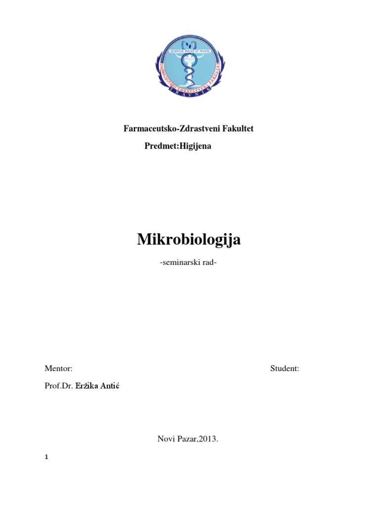 Mikrobiologija | PDF