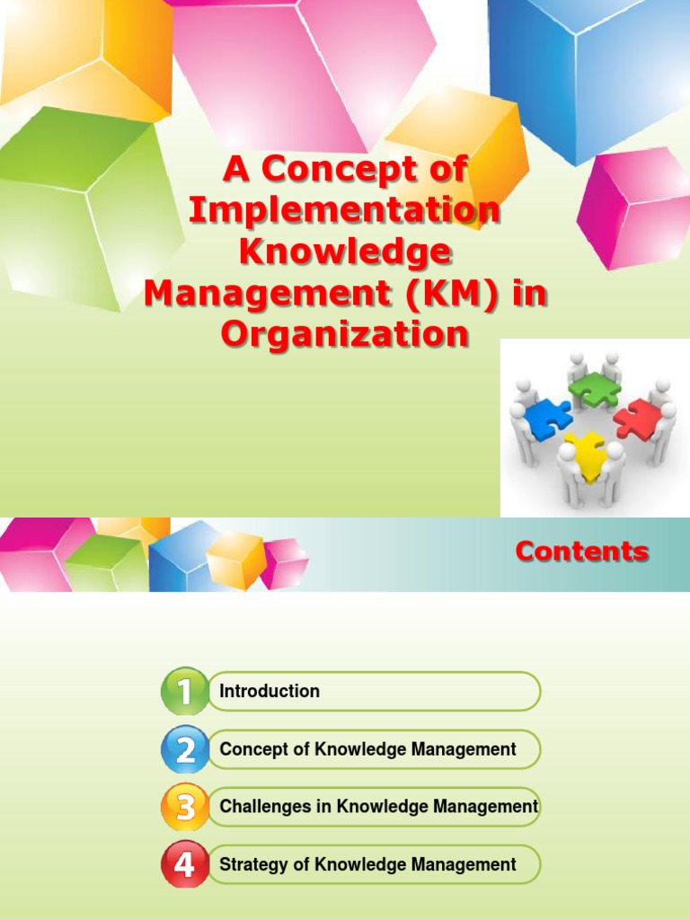 A Concept of Implementation Knowledge Management (KM) in Organization ...