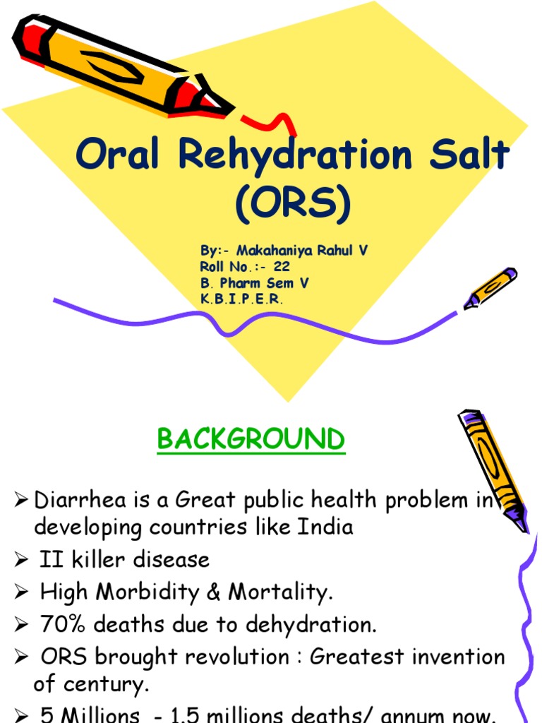 ORS | PDF | Diarrhea | Dehydration