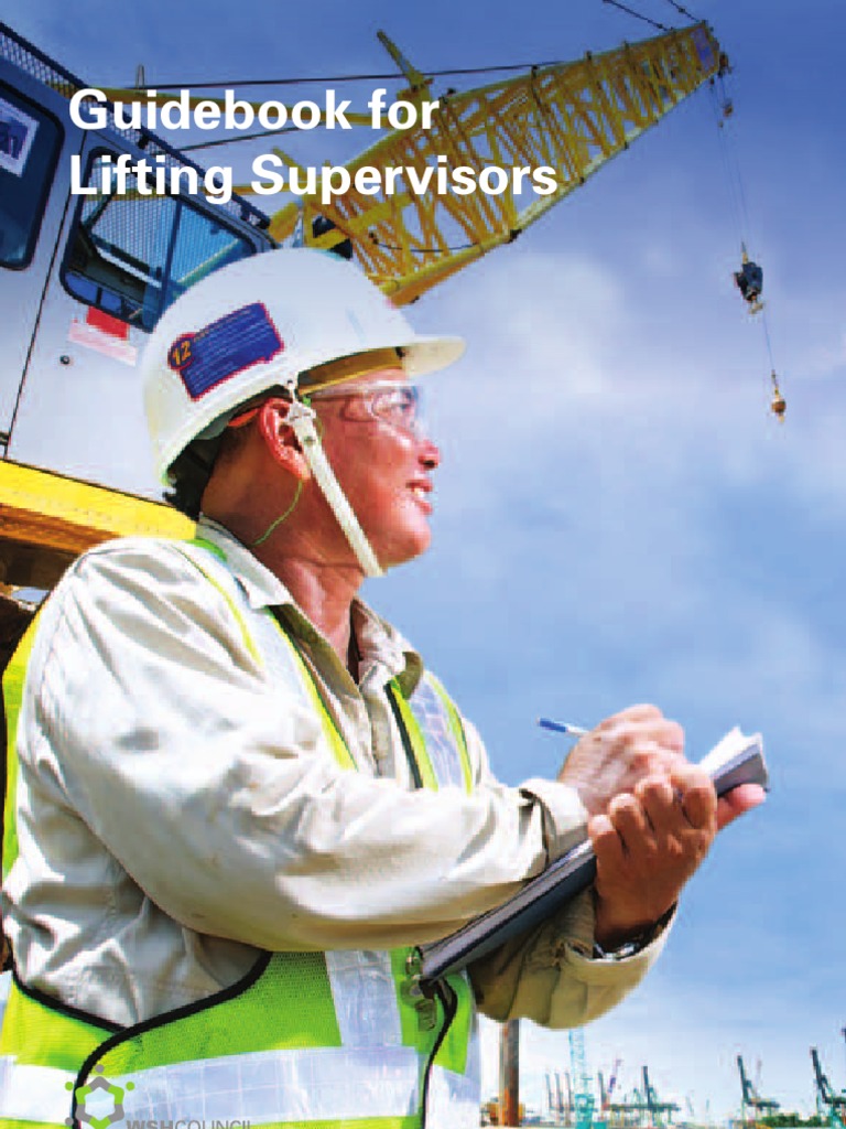 Lifting Supervisor Safety Guidebook | PDF | Crane (Machine) | Risk ...