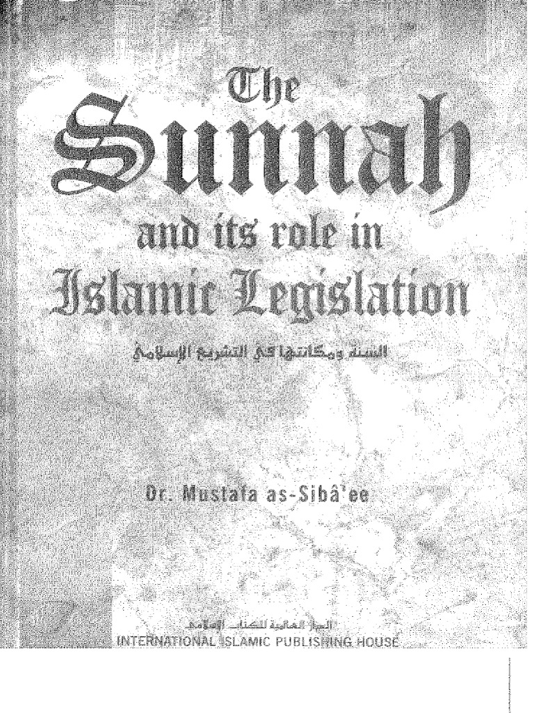 Sunnah and Its Importance in Islamic Legislation | PDF | Religion ...