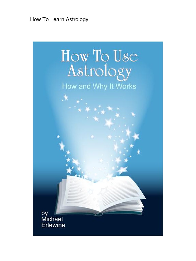 How To Learn Astrology | PDF | Planets In Astrology | Astrological Sign