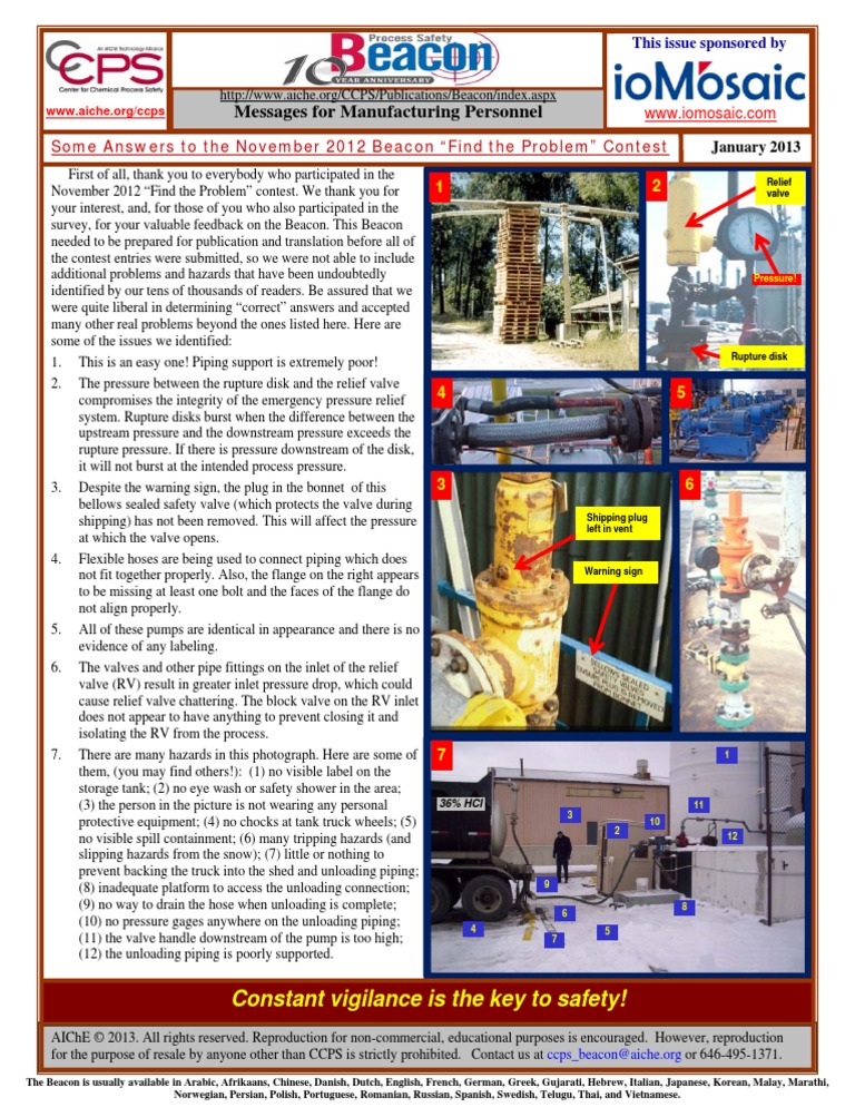 Safety Beacon | PDF | Valve | Gas Technologies