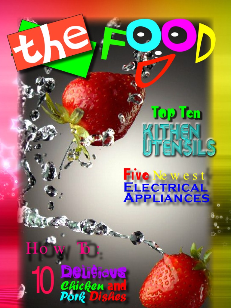 The Food Magazine | PDF | Refrigerator | Kitchen Utensil