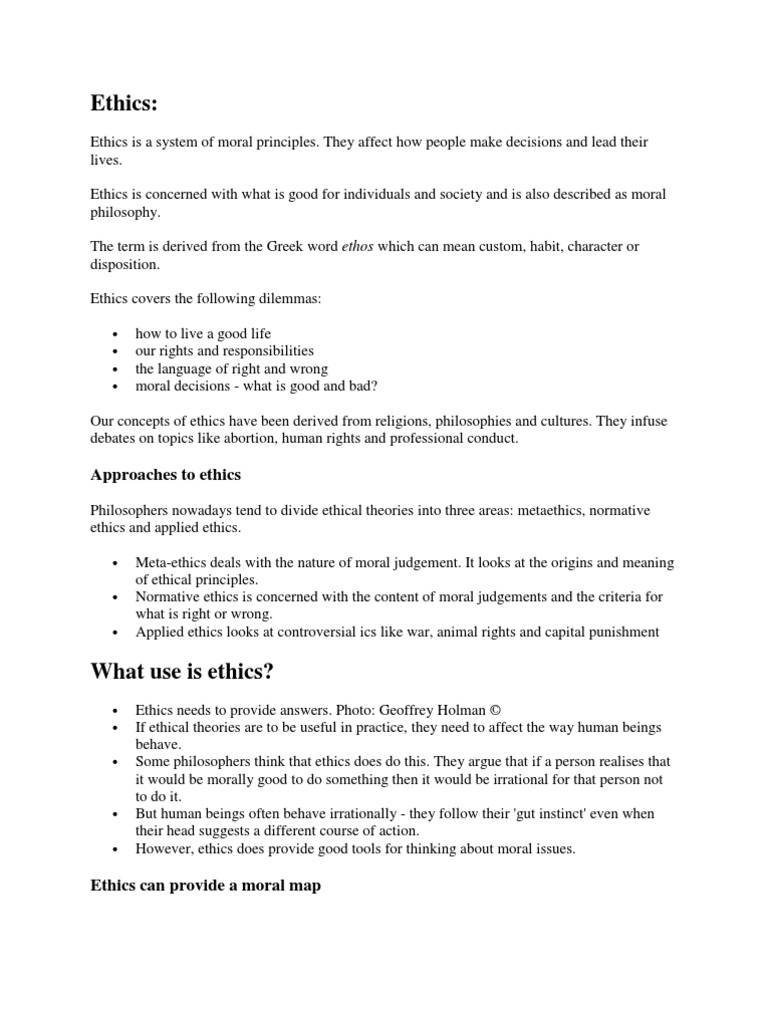 What Is Ethics | PDF | Objectivity (Philosophy) | Morality