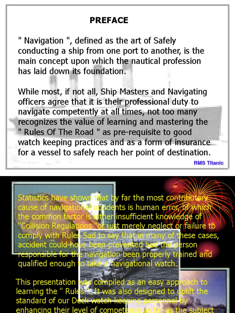 Collision Regulations | Radar | Traffic