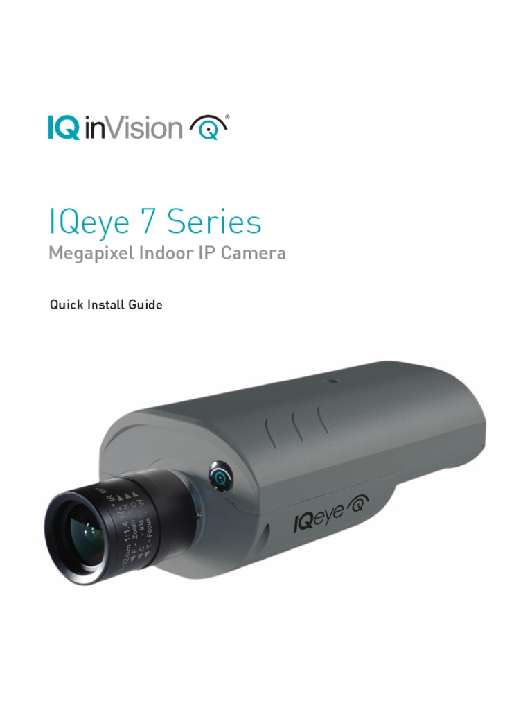 Iqeye 7 Series: Megapixel Indoor Ip Camera | PDF | Ip Address ...