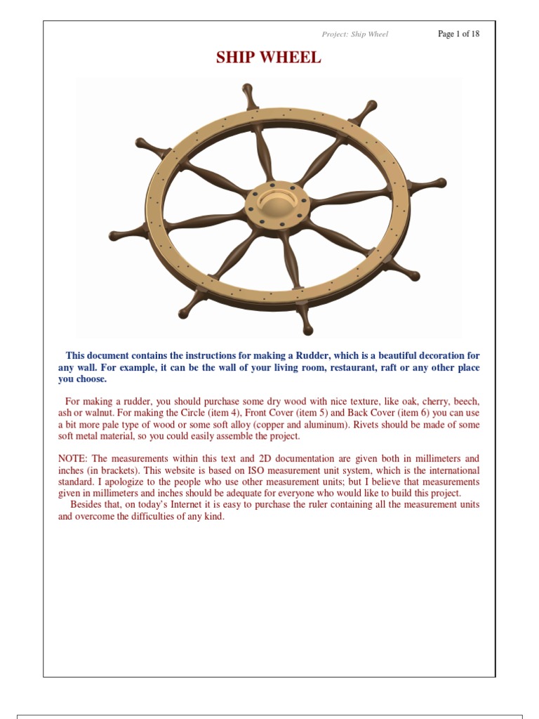Ship Wheel | PDF