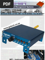 Fitech: Instruction Manual | PDF | Fuel Injection | Throttle