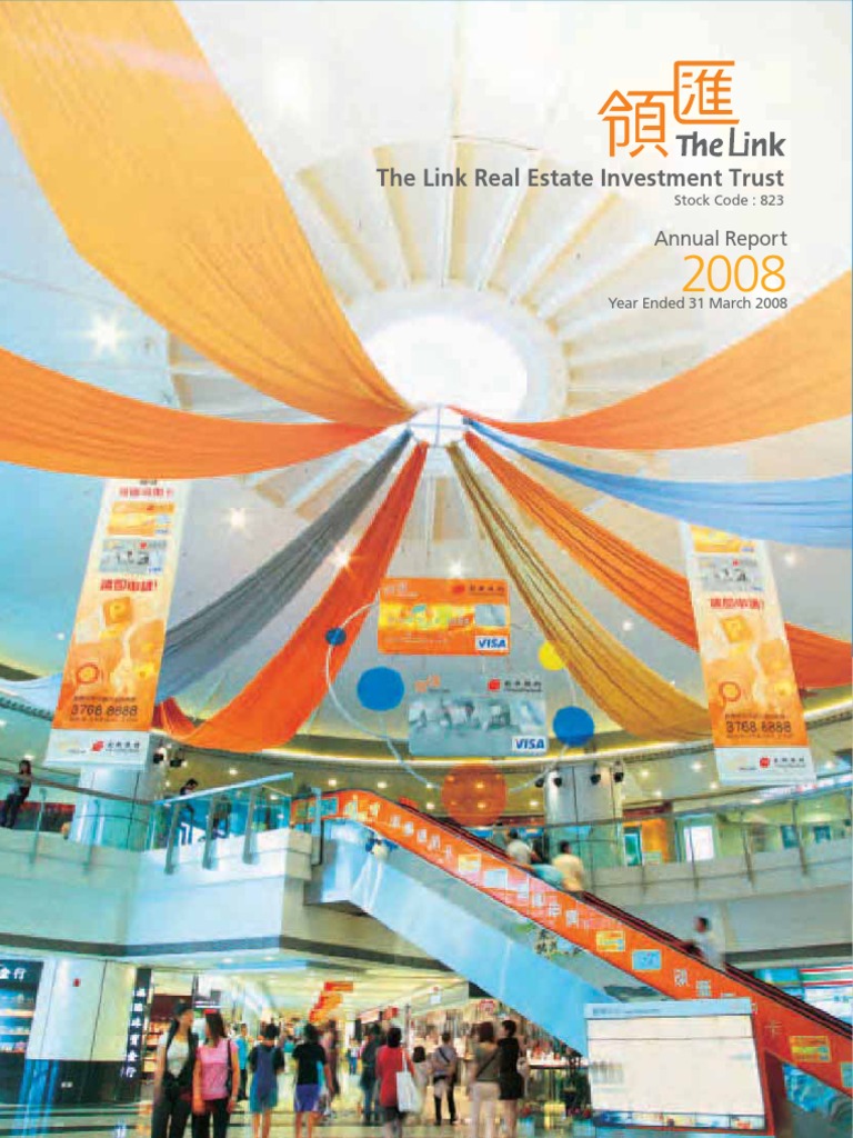 Link REIT Annual Report 2008 Summary | PDF | Real Estate Investment ...