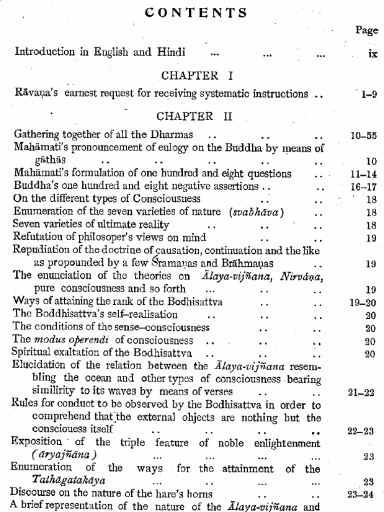 Lankavatara Sutra - Sanskrit - Vaidya Edition | PDF