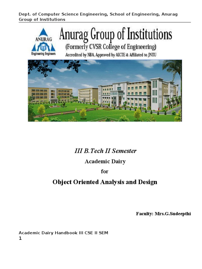 Ooad Course File Pdf Class Computer Programming Conceptual Model