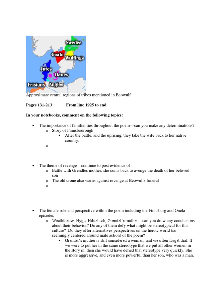 Beowulf Final | PDF | Beowulf