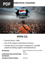 Pepsi Distribution Channel | PDF | Pepsi Co | Retail