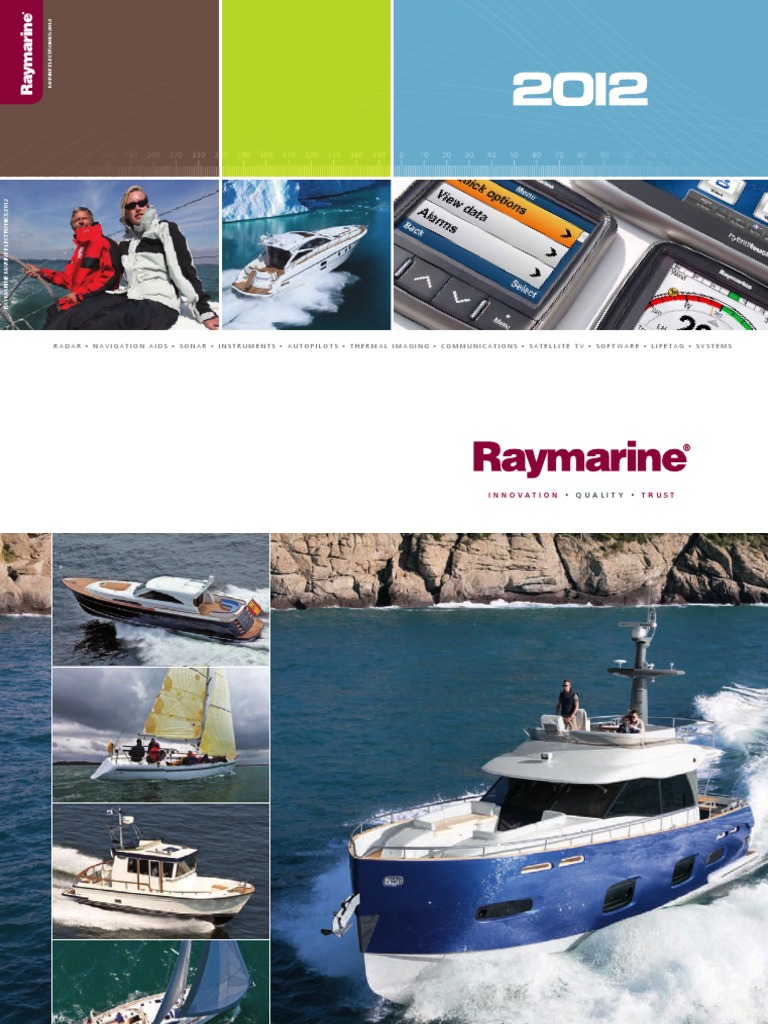 Raymarine 2012 UK Catalog | PDF | I Pad | I Phone