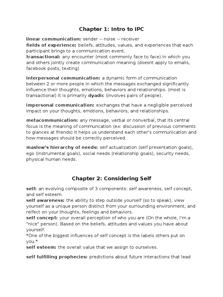 Perceiving Ourselves and Others: An Introduction to Key Concepts in ...