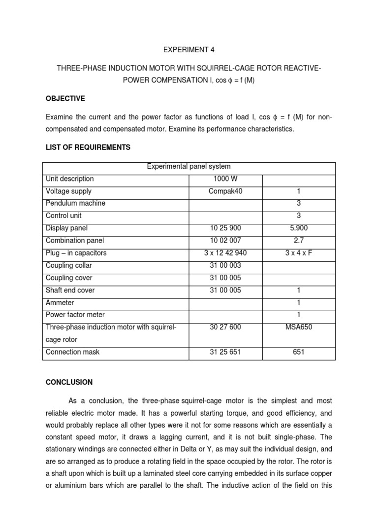 Three Phase Induction Motor | PDF | Electromagnetism | Electrodynamics