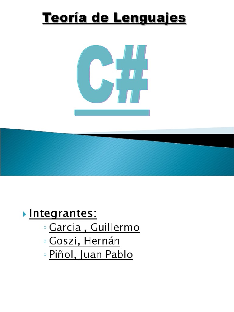 C# | PDF | .NET Framework | C Sharp (lenguaje de programación)