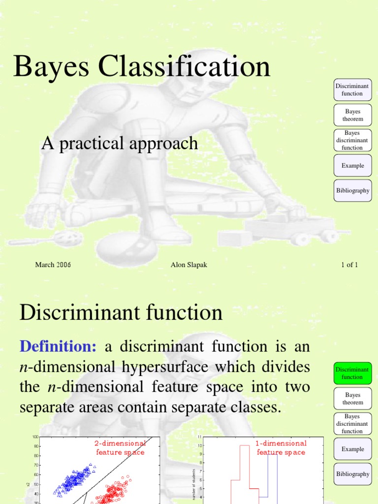 Classification Bayes | PDF | Statistical Classification | Pattern Recognition