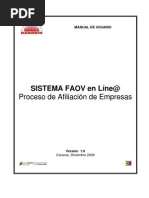 Inscripción de Empresas en FAOV/BANAVIH | PDF | Ciencias de la ...