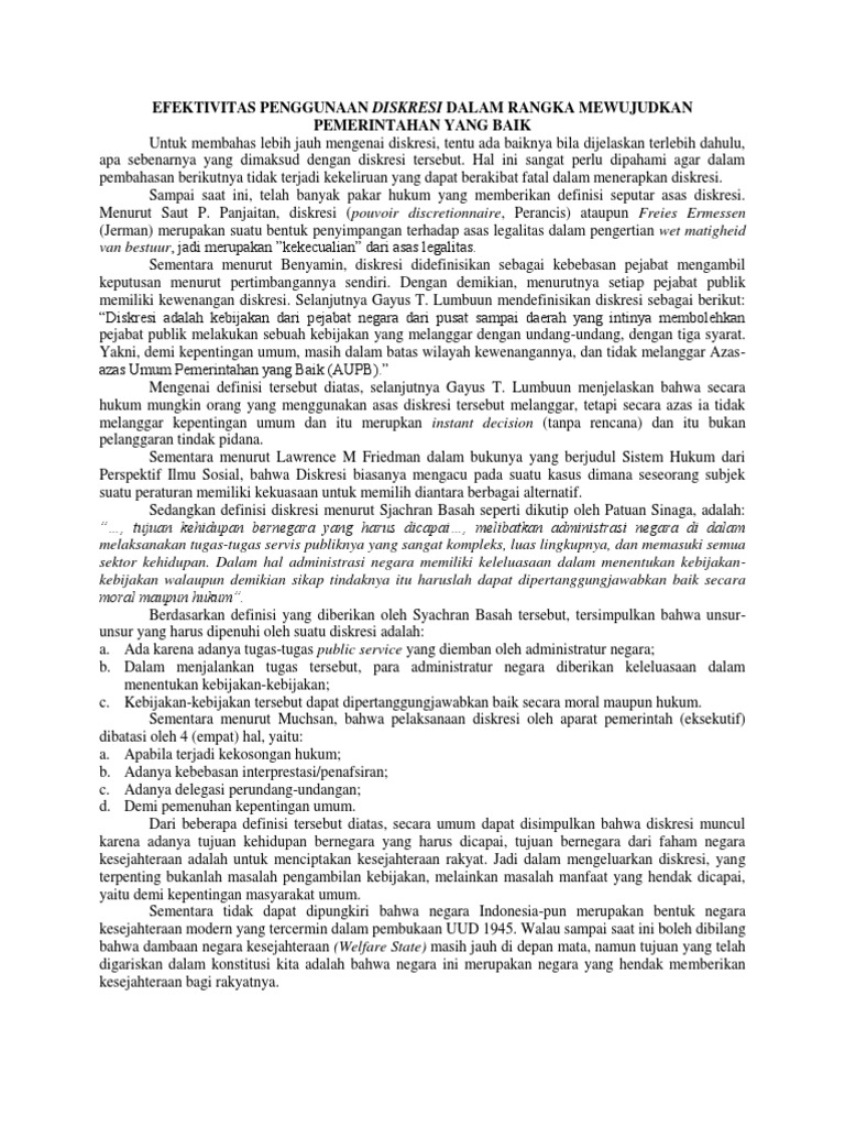 Diskresi | PDF