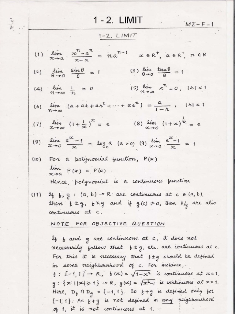 Formulae For Class 12 Maths | PDF